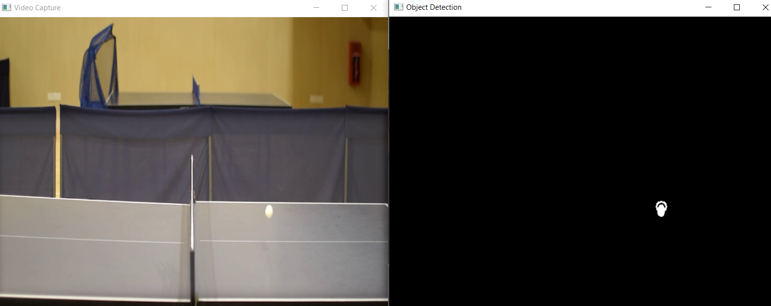 Table Tennis Tracker Using OpenCV | hello@woonyee.org